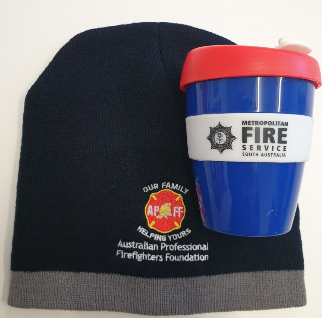 Beanie with Grey Stripe and Eco Cup Special - APFF